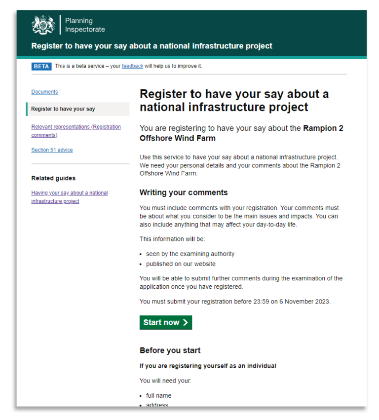 A new home for National Infrastructure Planning – Planning Inspectorate