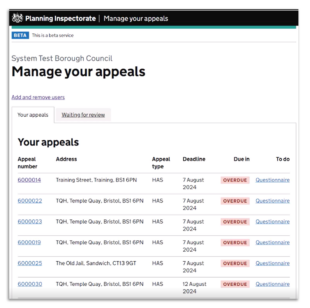 Appeals Service: London Borough of Barnet pilots new Householder ...